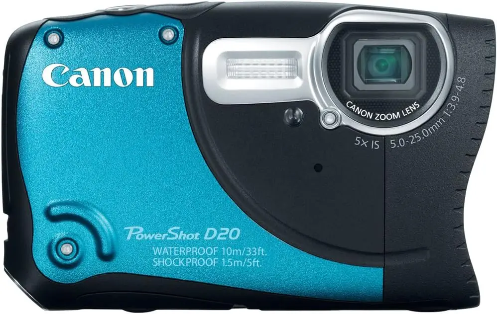 Canon PowerShot D20 Review and Specs